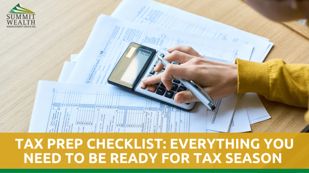 Tax Prep Checklist: Everything You Need to Be Ready for Tax Season ...